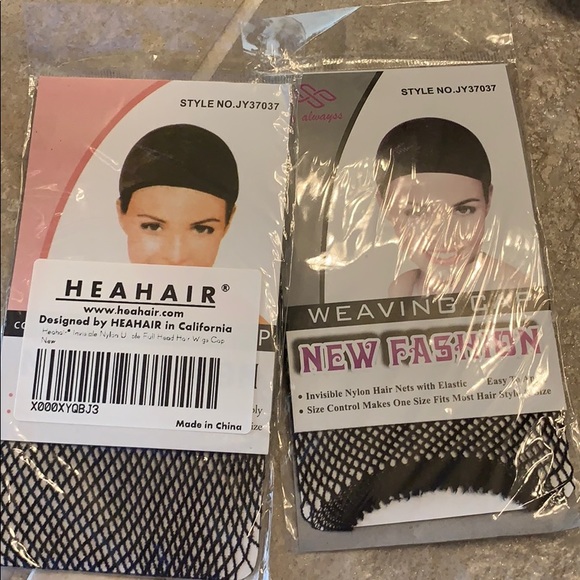 Accessories | Brand New In Packaging Black Weave Wig Cap | Poshmark